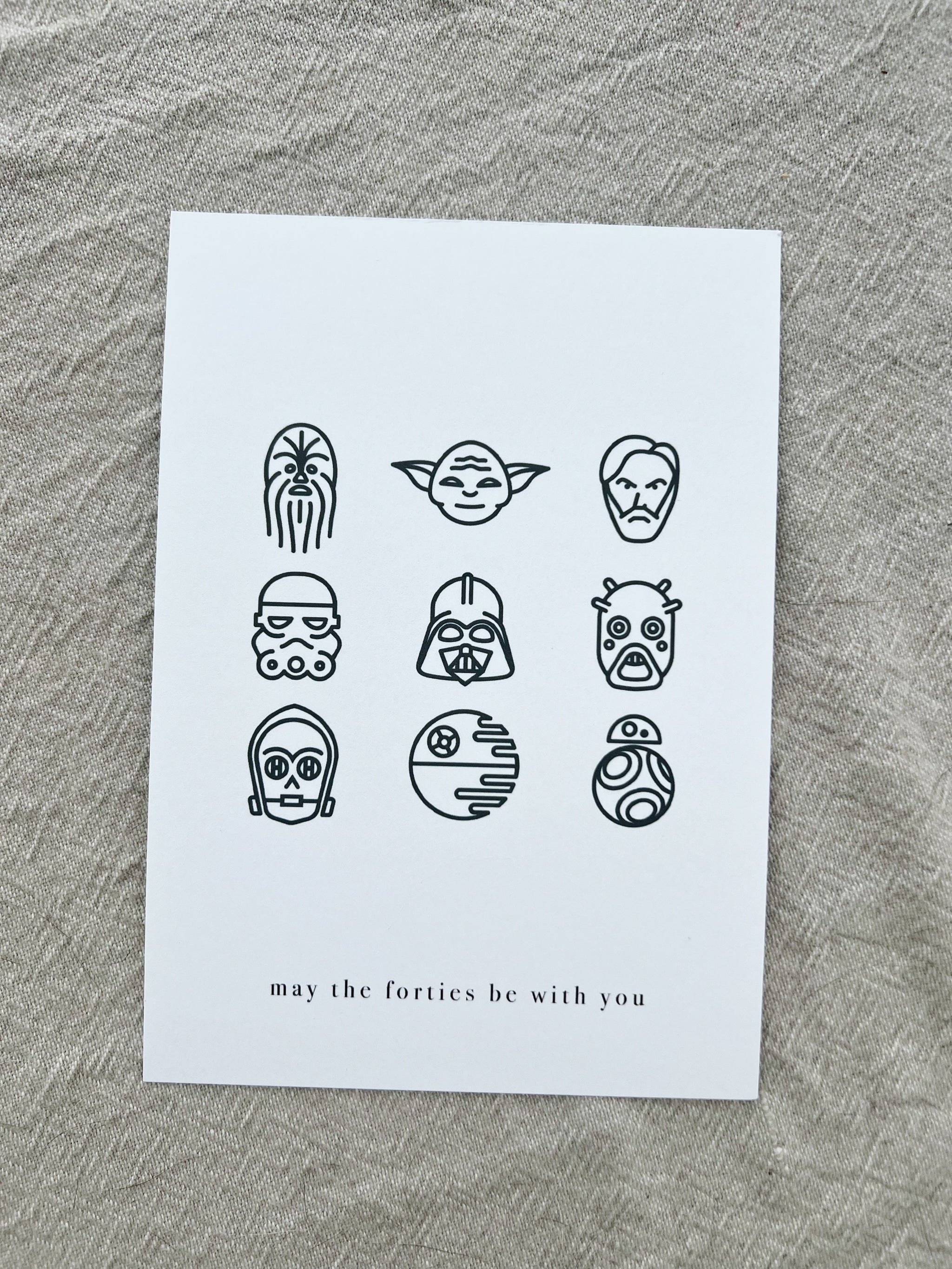 May the 40's be with you